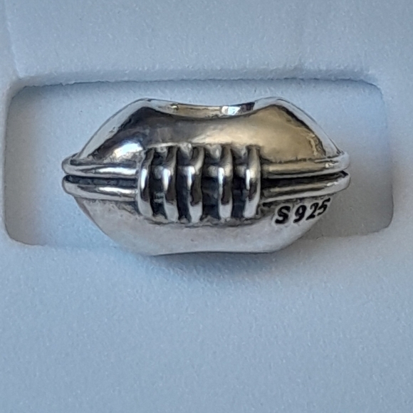 Pandora | Jewelry | Pandora Football Bead | Poshmark